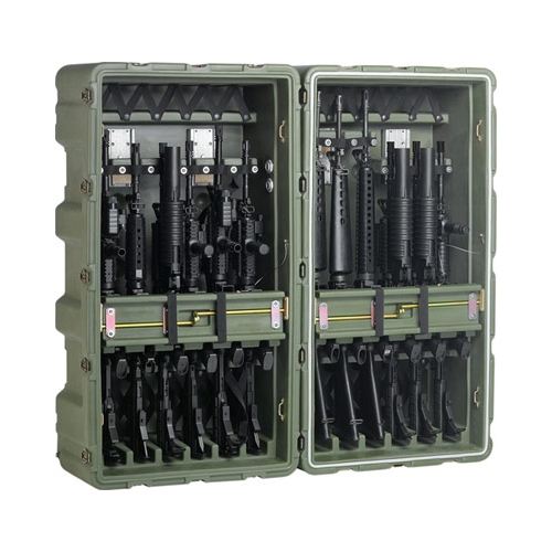 Pelican 472-M4-M16-12 Rifle Case (12 M16s or 12 M4s) | Allcases.com
